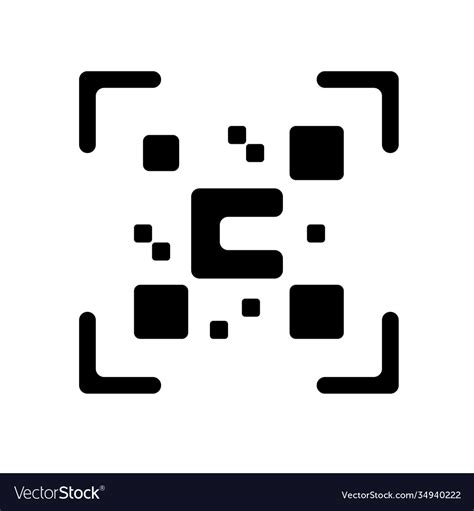 A Simple Qr Code Icon For Your Projects Royalty Free Vector