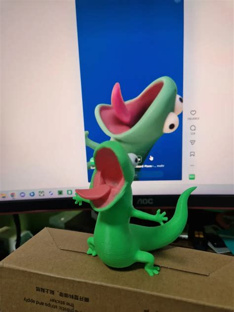汤姆蜥蜴 迪士尼 Hoppers 汤姆蜥蜴迷因 免费 3d 打印模型 Makerworld