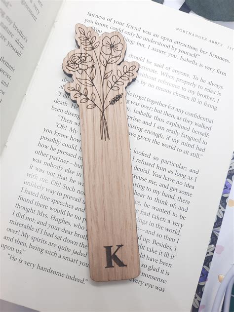 Wooden Bookmark Mothers Day Gift Mother S Day Present Grandma Gift