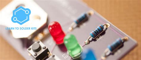 Learn To Solder Kits Blink Led Soldering Kit Diy Electronics Projects For