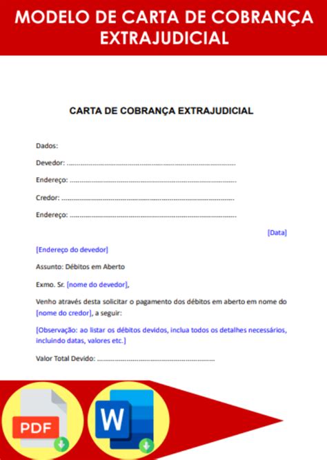 Modelo Notificacao Extrajudicial De Cobranca Pdf Vrogue Co
