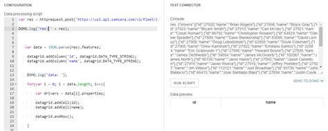 Building A Connector Now Trying To Get Output From My Script — Domo