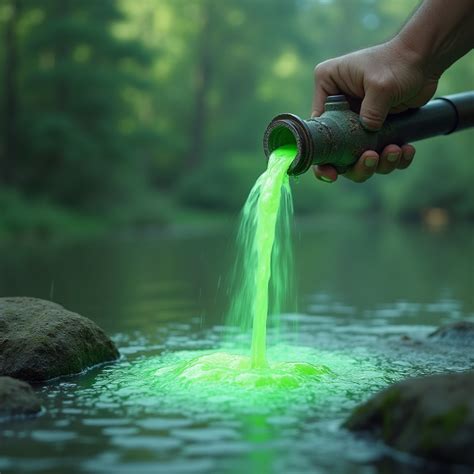 Pollution In A River Scene Stable Diffusion Online