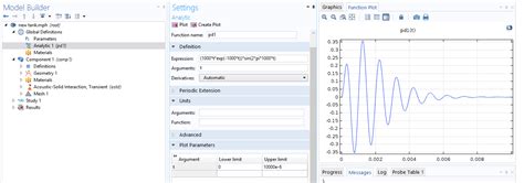 How To Used Analytical Wave Equation As A Acoustic Wave In Comsol