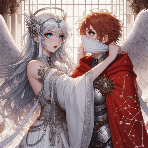 Angel Girl Gags A Noisy Paladin By Monstergirlasmr On Deviantart
