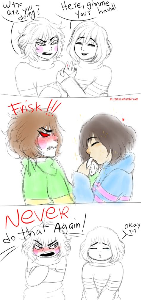 Charisk Frisk Chara Undertale комикс Undertale комиксы Ut