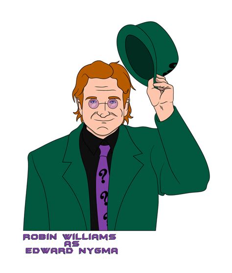 Robin Williams As The Riddler By Prodbynieco On Deviantart