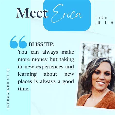 Meet Bliss Travel Specialist Erica Bliss Honeymoons Facebook
