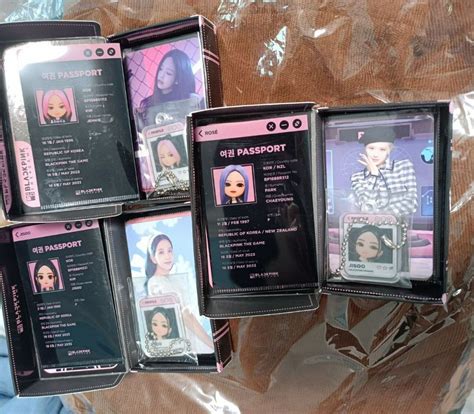 WTS BPTG Blackpink the game Jisoo Jennie Rosé full set available Hobbies Toys Toys