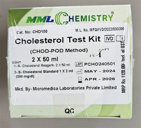 Cholesterol Test Kit At ₹ 1120box Cholesterol Kit In Mumbai Id