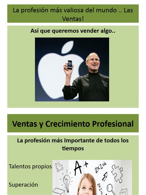 La Profesión Más Valiosa Del Mundo Pdf Cliente Oferta Economía