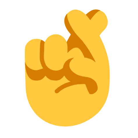 Crossed Fingers Emoji