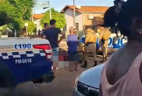 Acidente Envolvendo Viatura Policial E Uma Moto Deixa Um Homem Ferido