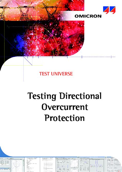 Testing Directional Overcurrent Protection Test Universe Pdfcoffee Com