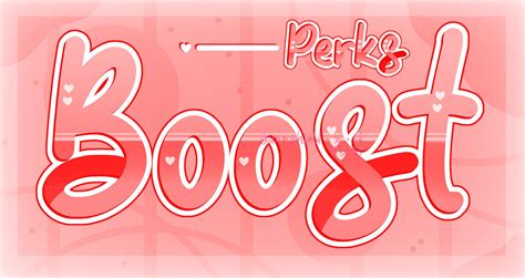 ୧・f2u Boost Perks Banner Cute Banners Banner Discord