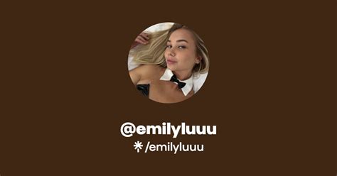 Emilyluuu Find Emilyluuu Onlyfans Linktree