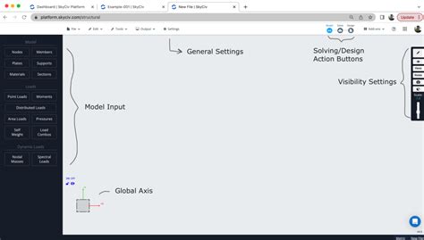 Simple Structural Analysis Model SkyCiv Engineering