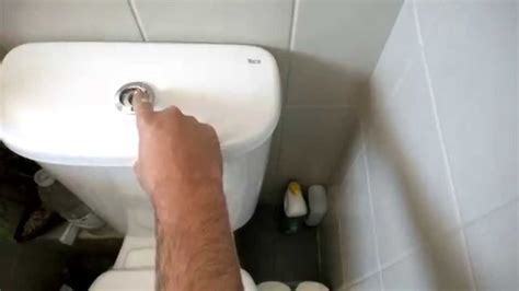 Démonter Réparer Réservoir Chasse Deau Wc Bouton Poussoir Roca Youtube
