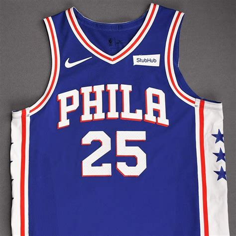 Philadelphia 76ers 2017 2021 Icon Jersey