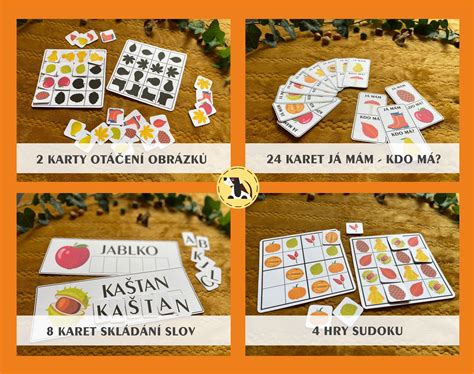 Podzim Aktivity A Demonstrační Obrázky Inspirace Nejen Do školky