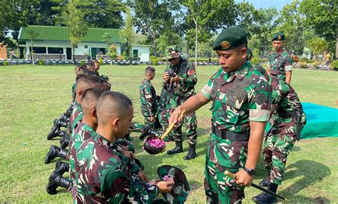 Danyonarmed Angicipi Yudha Pimpin Tradisi Korps Penerimaan Warga