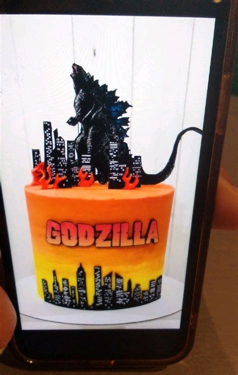 Pin de Natalia Faral en cumple manu Cumpleaños de godzilla Godzilla