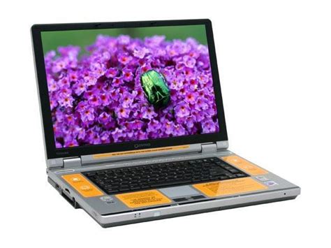 Open Box Toshiba Laptop Qosmio Intel Pentium M 745 512mb Memory 100gb