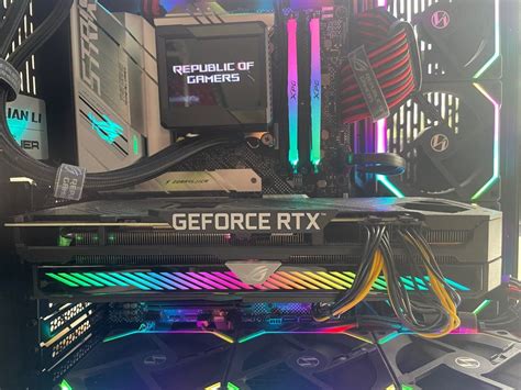 Gpu Rtx Rog Strix Computers Tech Parts Accessories Computer Parts On Carousell