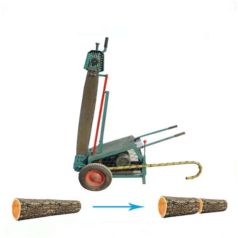 Wood Sawmill Electric Tree Log Chainsaw Wood Log Cutting Machine Wood