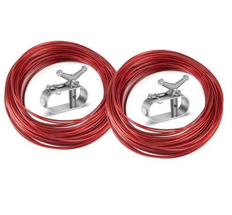 Kit De Treuil Et De Câbles De Couverture De Piscine 2 Ensembles Câble