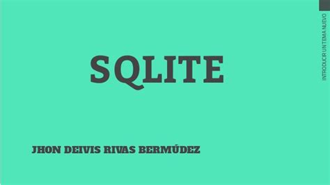 Sqlite At Emaze Presentation