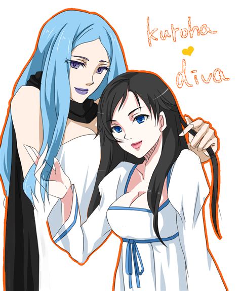 Diva And Kuroha Diana Shiratori Blood And More Drawn By