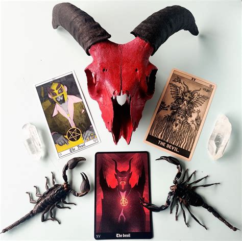 The Devil Card Of Tarot — Lobster Moon Tarot