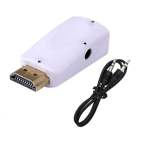 Hpdl Hd 1080p Hdmi Compatible To Vga Adapter Vga Output Laptop
