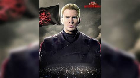 What Chris Evans Would Look Like As Hydras Captain America In The Mcu