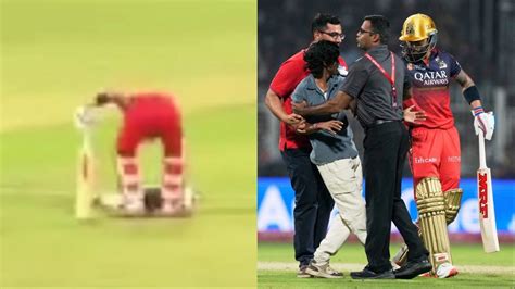 Watch Fan Breaches Security At Eden Gardens To Touch Virat Kohlis