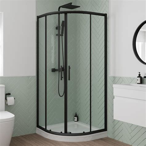 Luxura Quadrant Shower Enclosure 900 X 900mm With Raised Non Slip And
