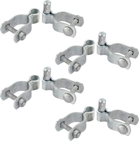 Dailydanny 2 Pack Chain Link Fence Frame Gate Post Male