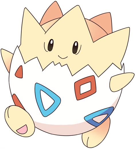 Togepi Character Pokémon Art Cute Creature Png Image