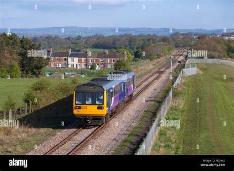 A Northern Rail Class 142 Pacer Train At Coundon Grange Shildon On