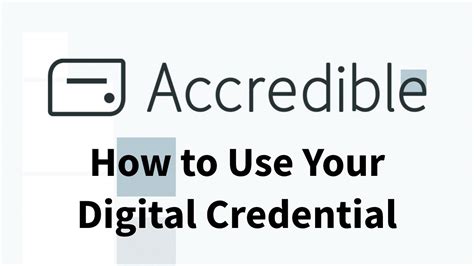 How To Write Credentials