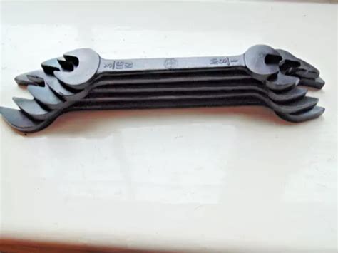 Vintage Whitworth Spanner Wrench Car Set Rare T Williams Alvis Morgan Ac Allard £110 00