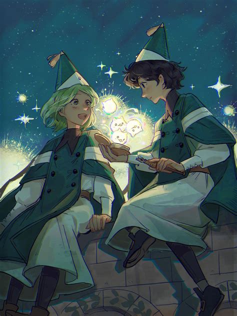 Coco And Agott Tongari Boushi No Atelier Drawn By Jenishiiarts Danbooru