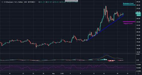 Ethereum Trading Above 250 Eth Bulls React To Price Action