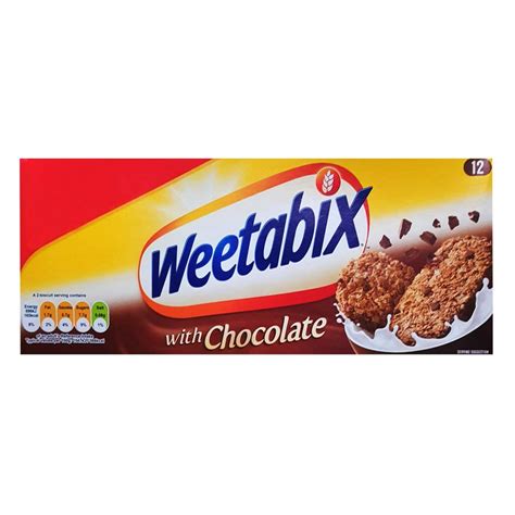 Weetabix Wholegrain Biscuits With Chocolate 12 Pcs 310 Gram