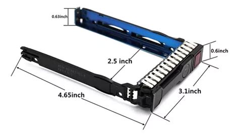 Lote De 2 Bandejas De Transporte De Disco Duro Sas Sata Ssd Envío Gratis