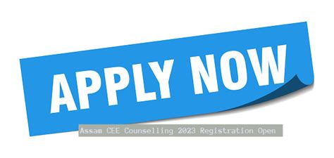 Assam Cee Counselling 2023 Registration Open Till July 10 Check Direct