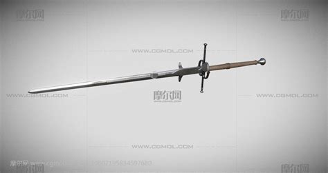 中世纪长剑 双手剑 骑士剑 其他模型下载 摩尔网cgmol