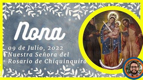 HORA NONA DE HOY 9 de Julio De 2022 Oración de medio dia LITURGIA
