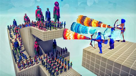100x Zombies And Giant Zombies Vs 3x Every God Totally Accurate Battle
